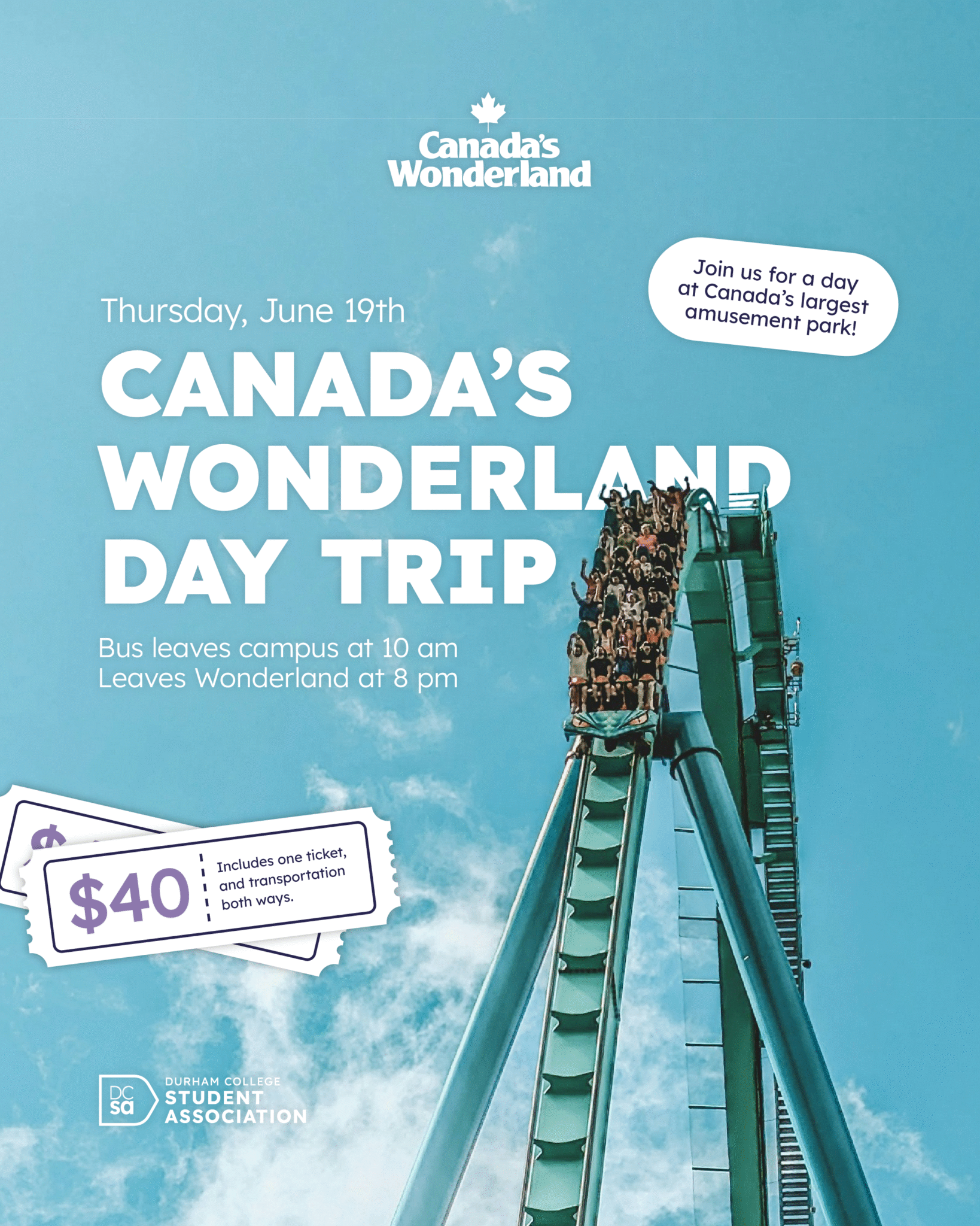 DCSA Wonderland Day Trip – DCSA
