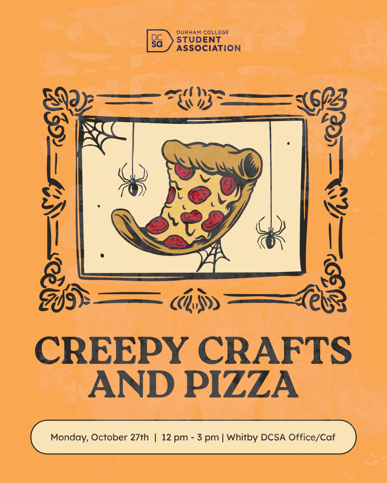 Creepy Crafts & Pizza – DCSA