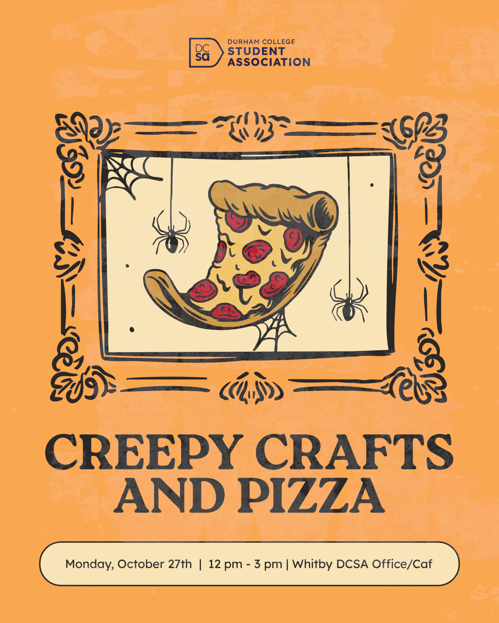 Creepy Crafts & Pizza – DCSA